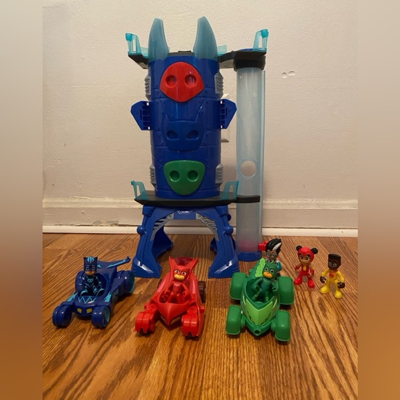 pj masks | Toys | Pj Masks Deluxe Battle Hq Toy Headquarters Playset ...